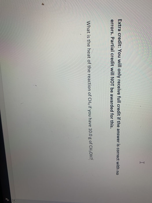 Solved Extra credit: You will only receive full credit if | Chegg.com