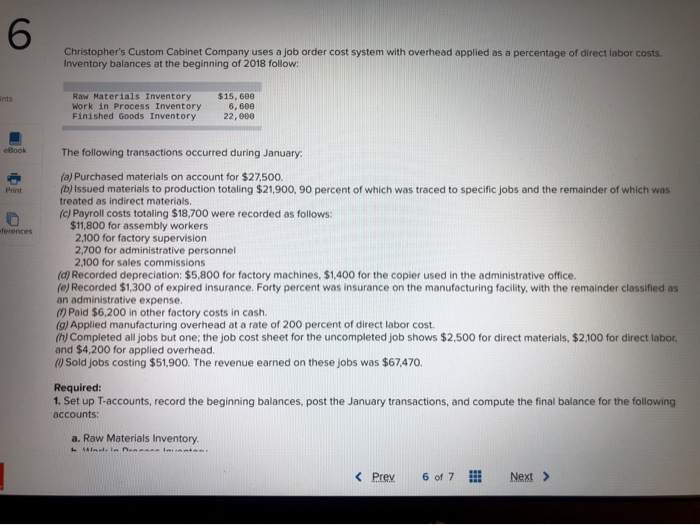 Solved mapter 02 Pre-Built Problems * Saved Help Save & Exit | Chegg.com