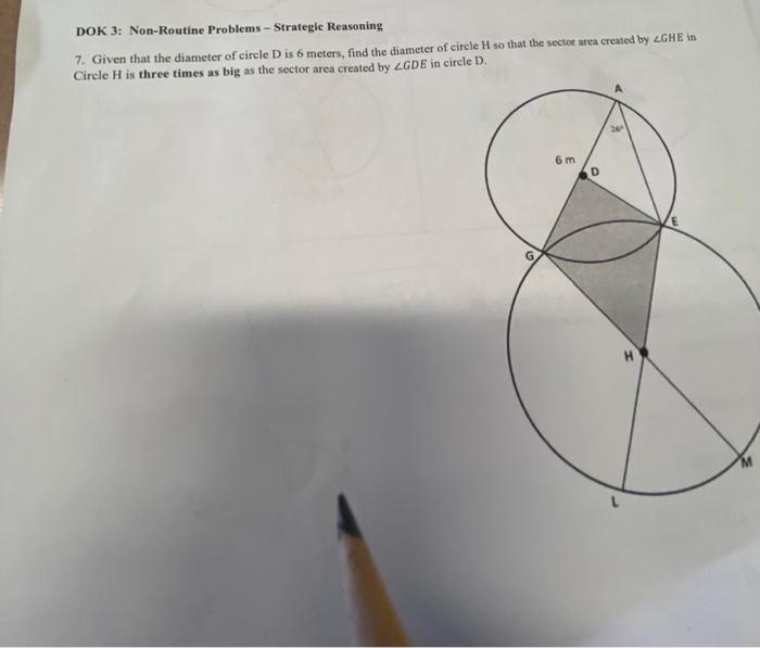 Solved DOK 3: Non-Routine Problems-Strategic Reasoning 7. | Chegg.com