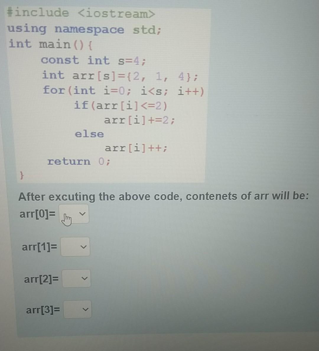 Solved #include using namespace std; int main() { const int | Chegg.com