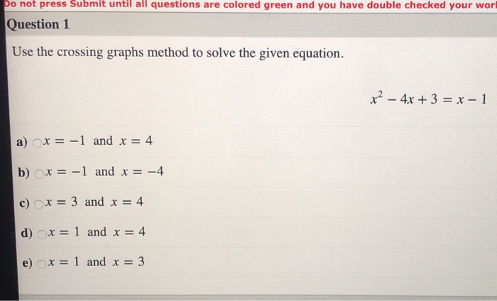 Solved Question 2 Use the single graph method to solve the | Chegg.com