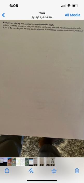 Solved Using a ruler and protractor, plot your travene sn | Chegg.com