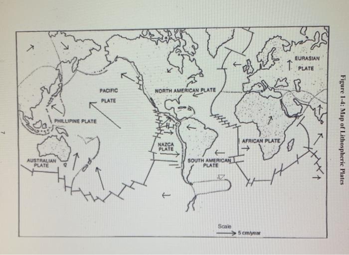 Solved Section 2: Plate boundaries → Part A: Fill in Table | Chegg.com