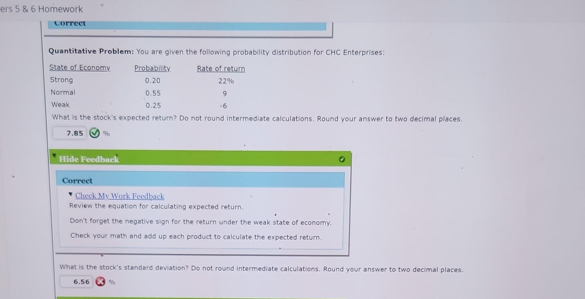 Solved Quantitative Problem: You are given the following | Chegg.com