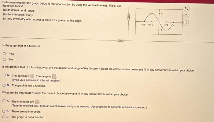 Solved Determine whether the graph below is that of a | Chegg.com