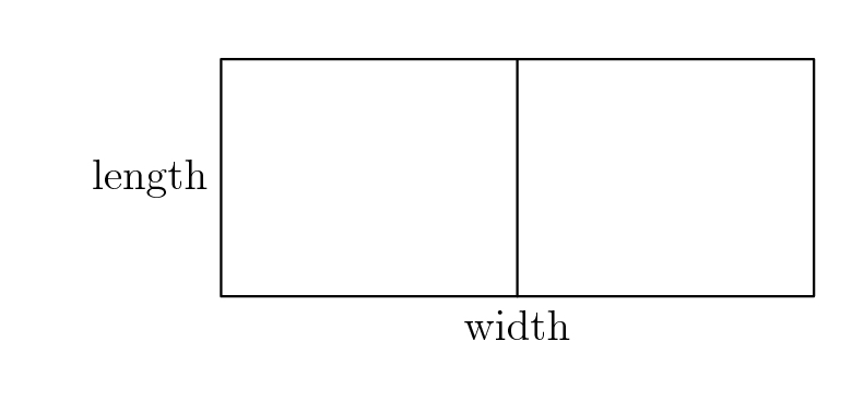 A rectangular fence is to be built with a division | Chegg.com