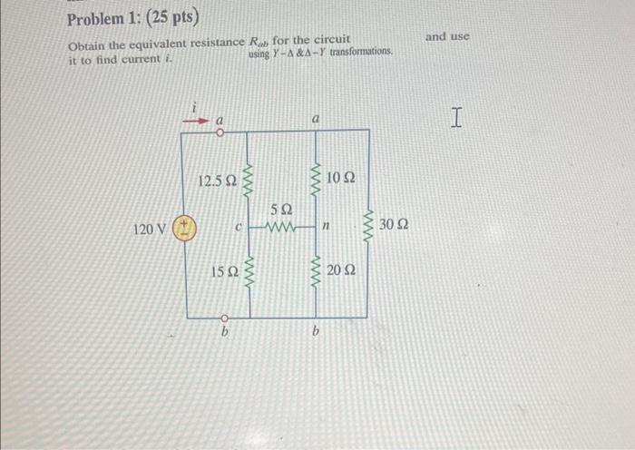 Solved Obtain the equivalent resistance Rab for the circuit | Chegg.com