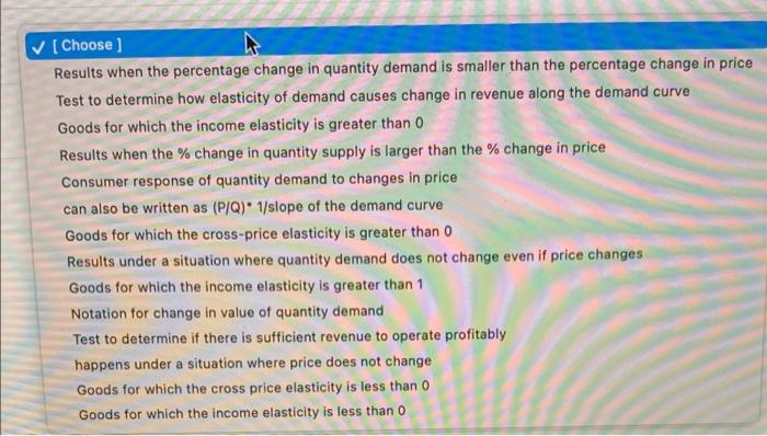 Solved Question 1 Match the word with the best fit phrase | Chegg.com