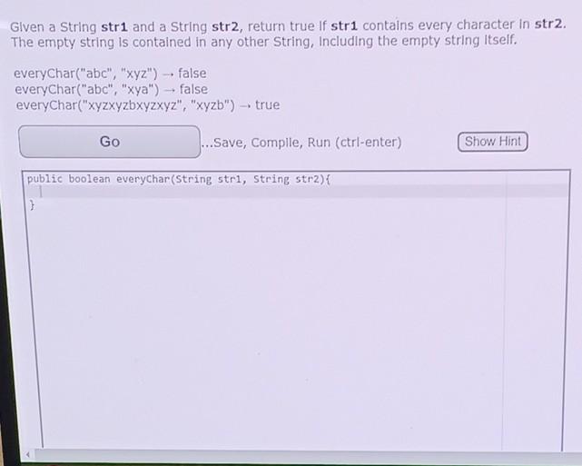 Solved Im Using Codingbat Languagejava Title