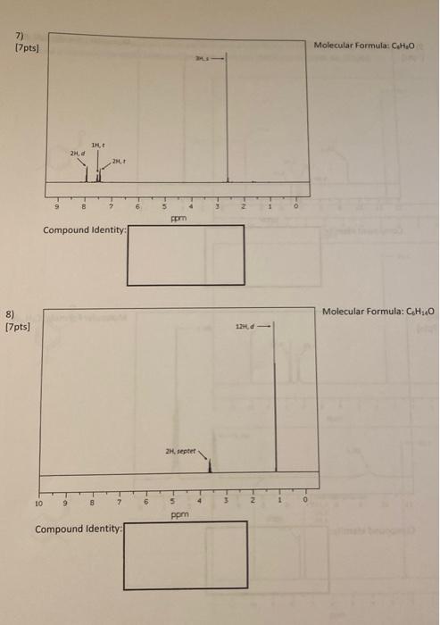 Degree of Unsaturation =22(#C)+2+#N−#X−HH=For | Chegg.com