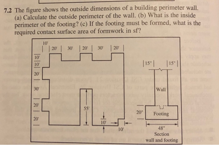 Solved 7.2 The figure shows the outside dimensions of a | Chegg.com