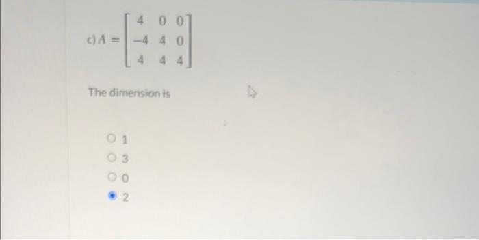 Solved Let TARR be multiplication by A and find the | Chegg.com