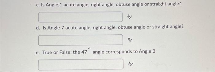Solved The figure below shows two parallel lines intersected | Chegg.com