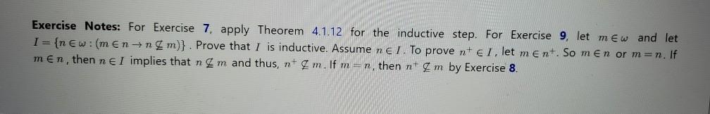 Solved Set Theory. Natural numbers. inductive sets. | Chegg.com