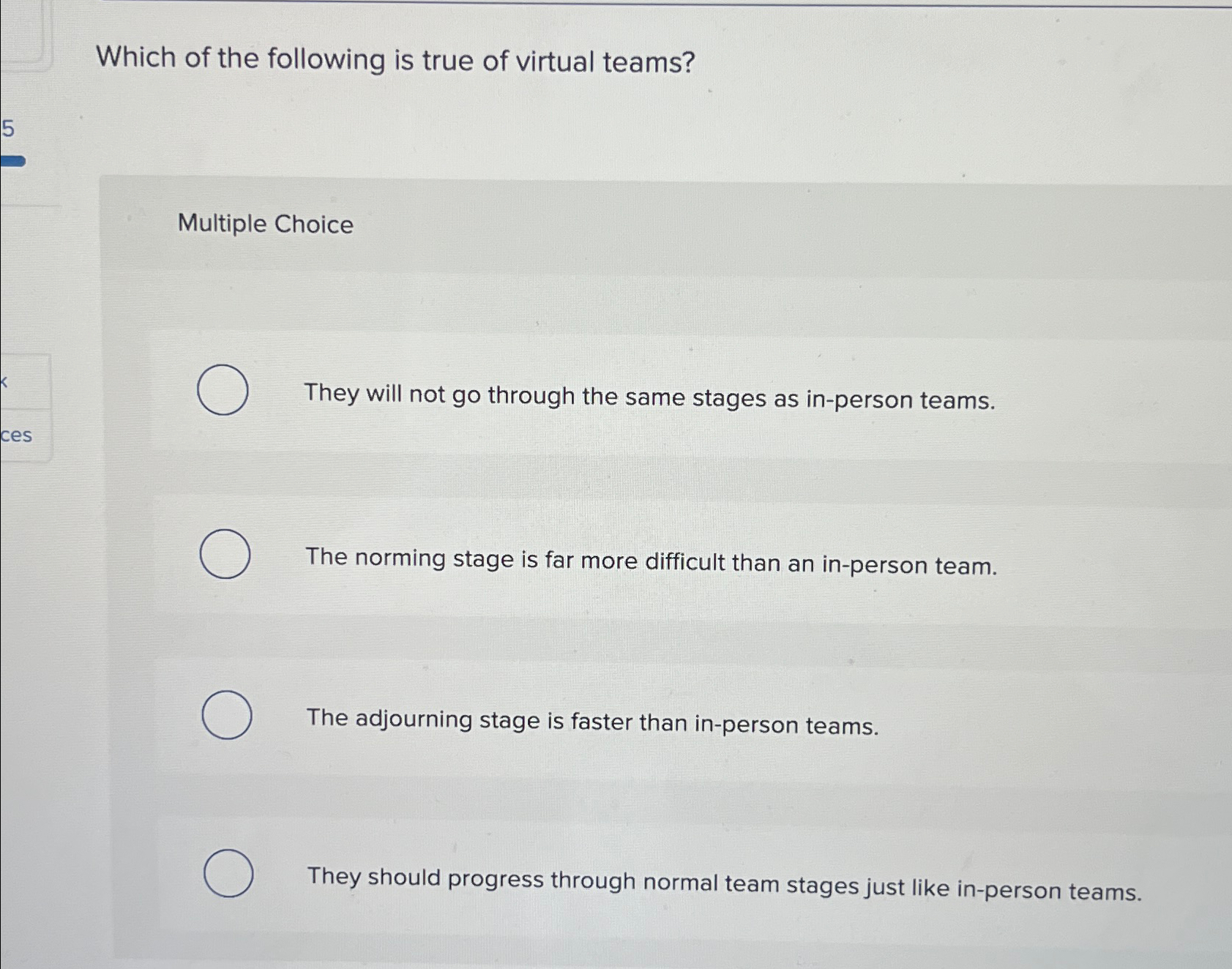 Solved Which of the following is true of virtual | Chegg.com