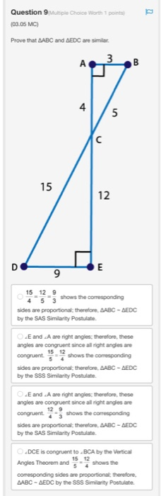 Solved Question 9ultiple Choice vor 1 points) (03.05 MC) | Chegg.com
