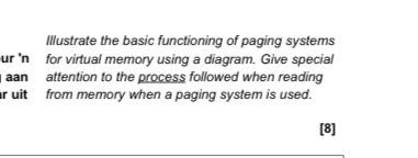 Solved Illustrate the basic functioning of paging systems | Chegg.com