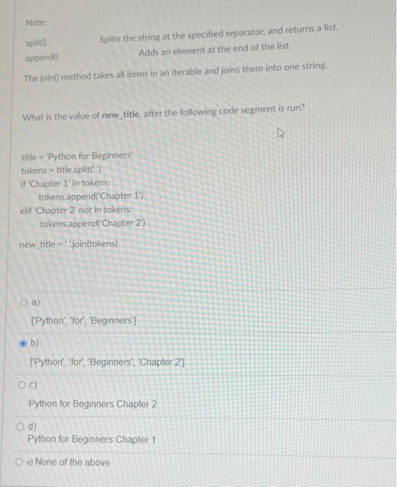 Solved What will display by result, after the following code | Chegg.com