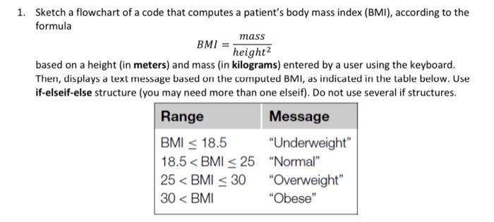 Solved 1. Sketch a flowchart of a code that computes a | Chegg.com