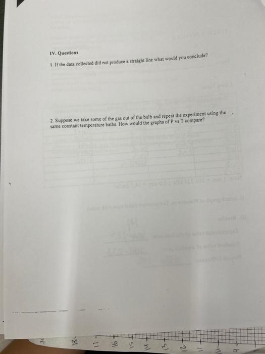 Physics Ii Experiment Gas Laws Determination Of 