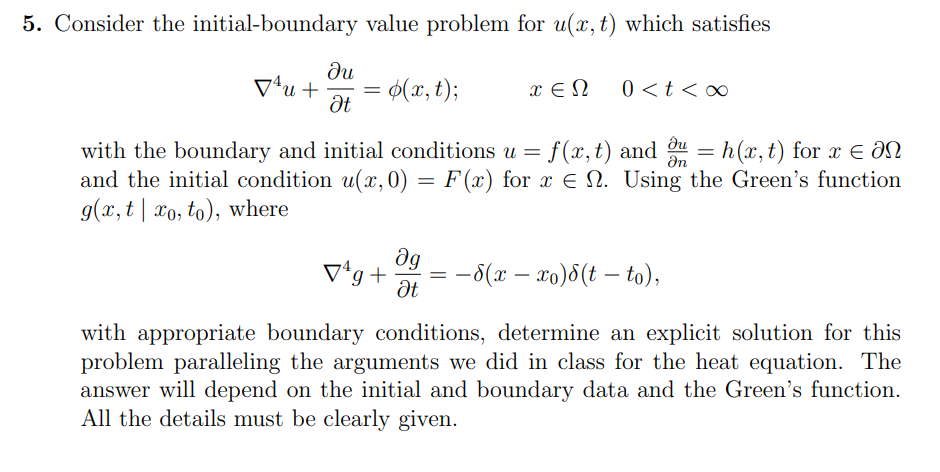 Solved Consider the initial-boundary value problem for u(x, | Chegg.com