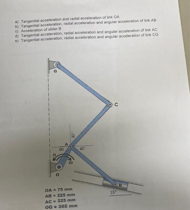 Solved 2. Slider B of the slider-crank mechanisms are | Chegg.com
