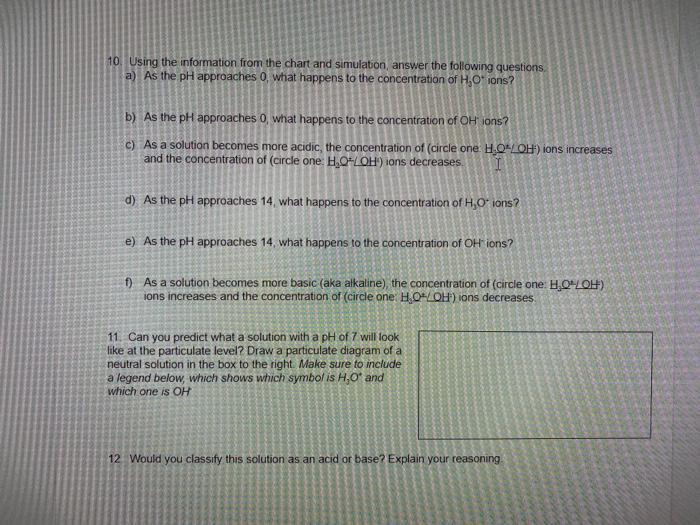 Solved BIVA GD - = = = = {= =.=.= = X 4 9. Fill in the chart | Chegg.com