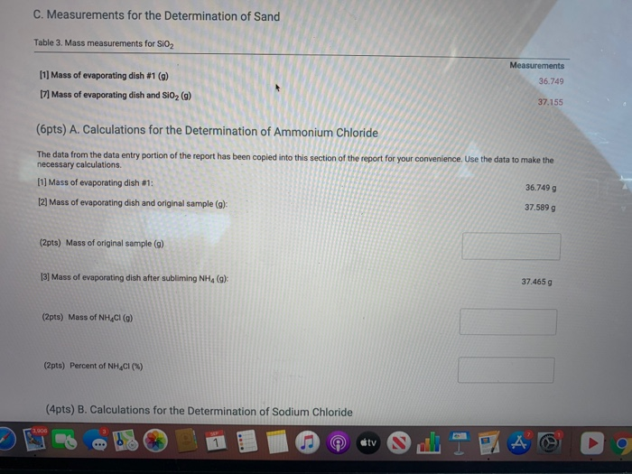 SUMMART Data And Report Submission - Separating | Chegg.com