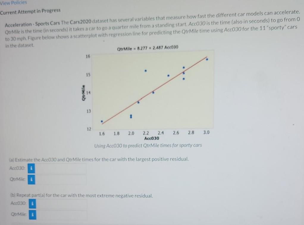 Solved View Policies Current Attempt in Progress | Chegg.com