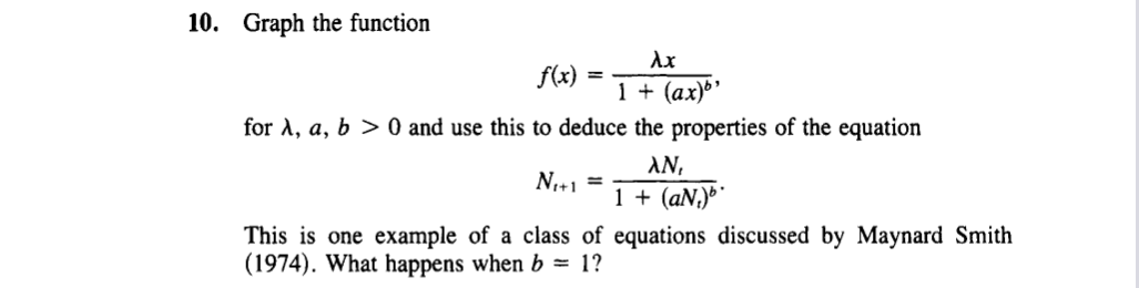 Solved Graph the functionf(x)=λx1+(ax)b,for λ,a,b>0 ﻿and use | Chegg.com