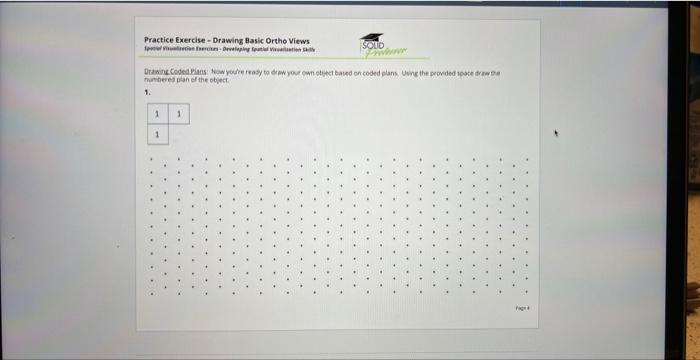 Solved Drawing Coded Plans: Now you're ready to draw your | Chegg.com