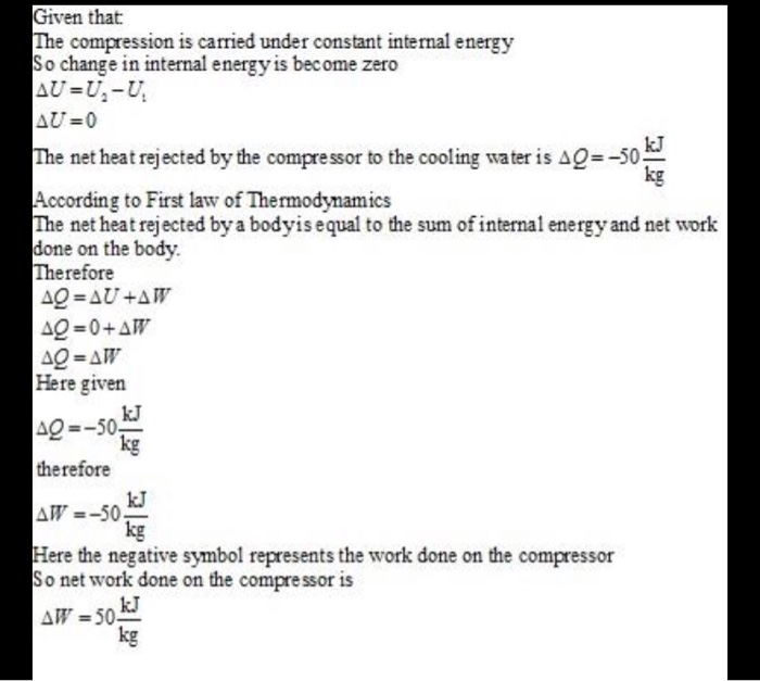 Solved 1- In an air compressor, the compression takes place | Chegg.com