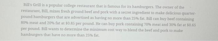 Solved 1. Formulate an LP model2. Find the optimal solution | Chegg.com