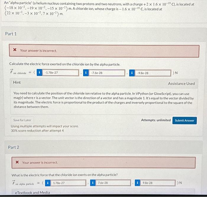 An "alpha particle" (a helium nucleus containing two | Chegg.com