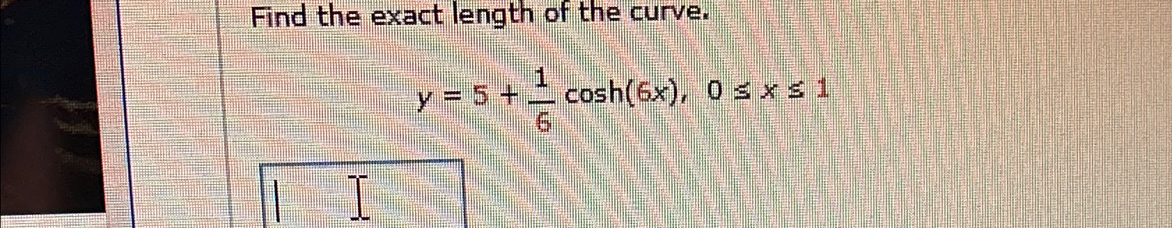 Solved Find the exact length of the | Chegg.com