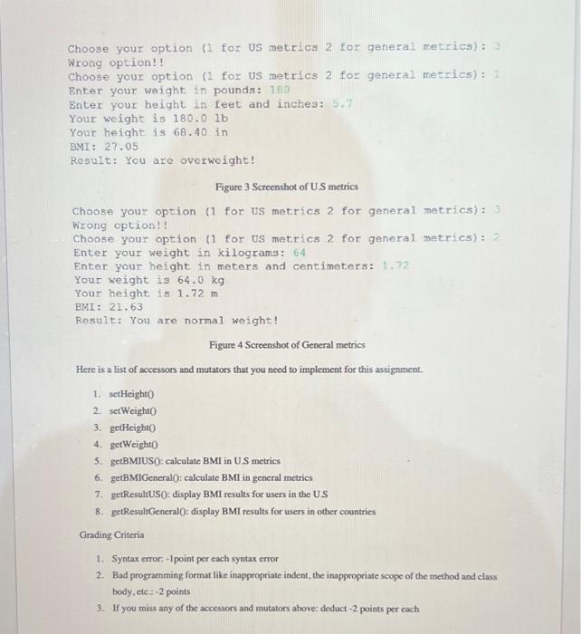 Solved Lab Exercise \#3 Getter (Accessor) and Setter | Chegg.com
