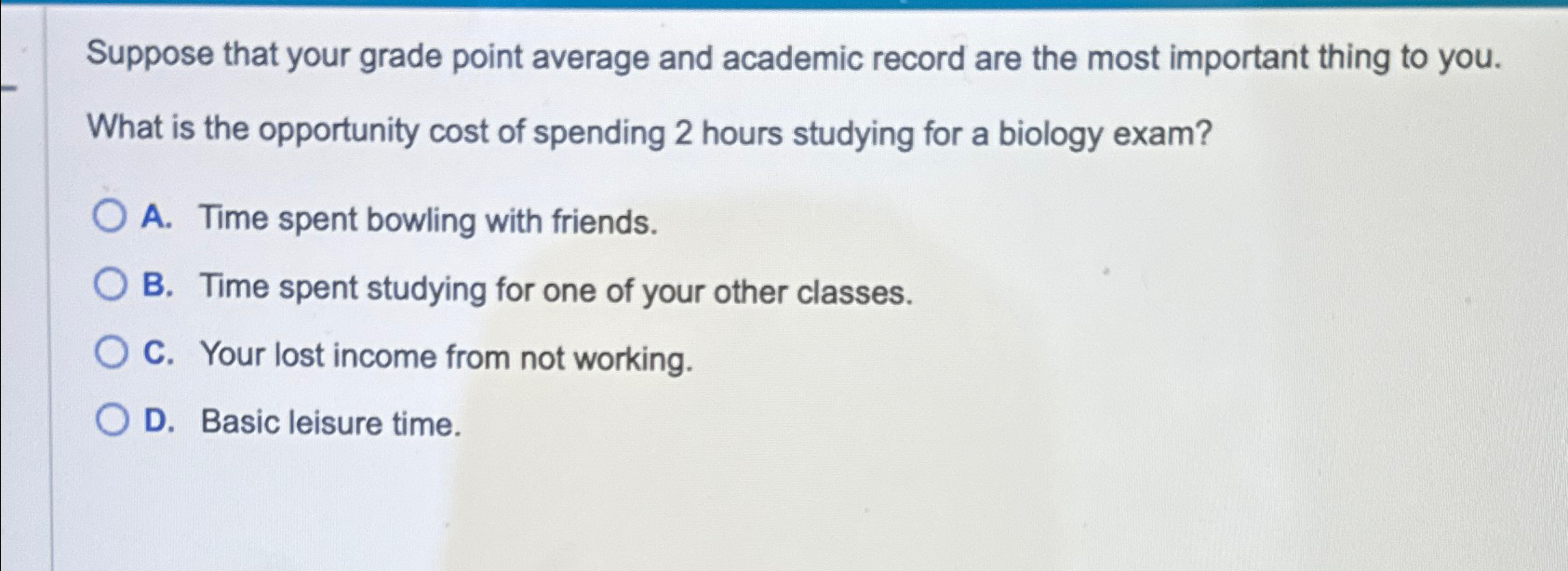 Solved Suppose that your grade point average and academic | Chegg.com