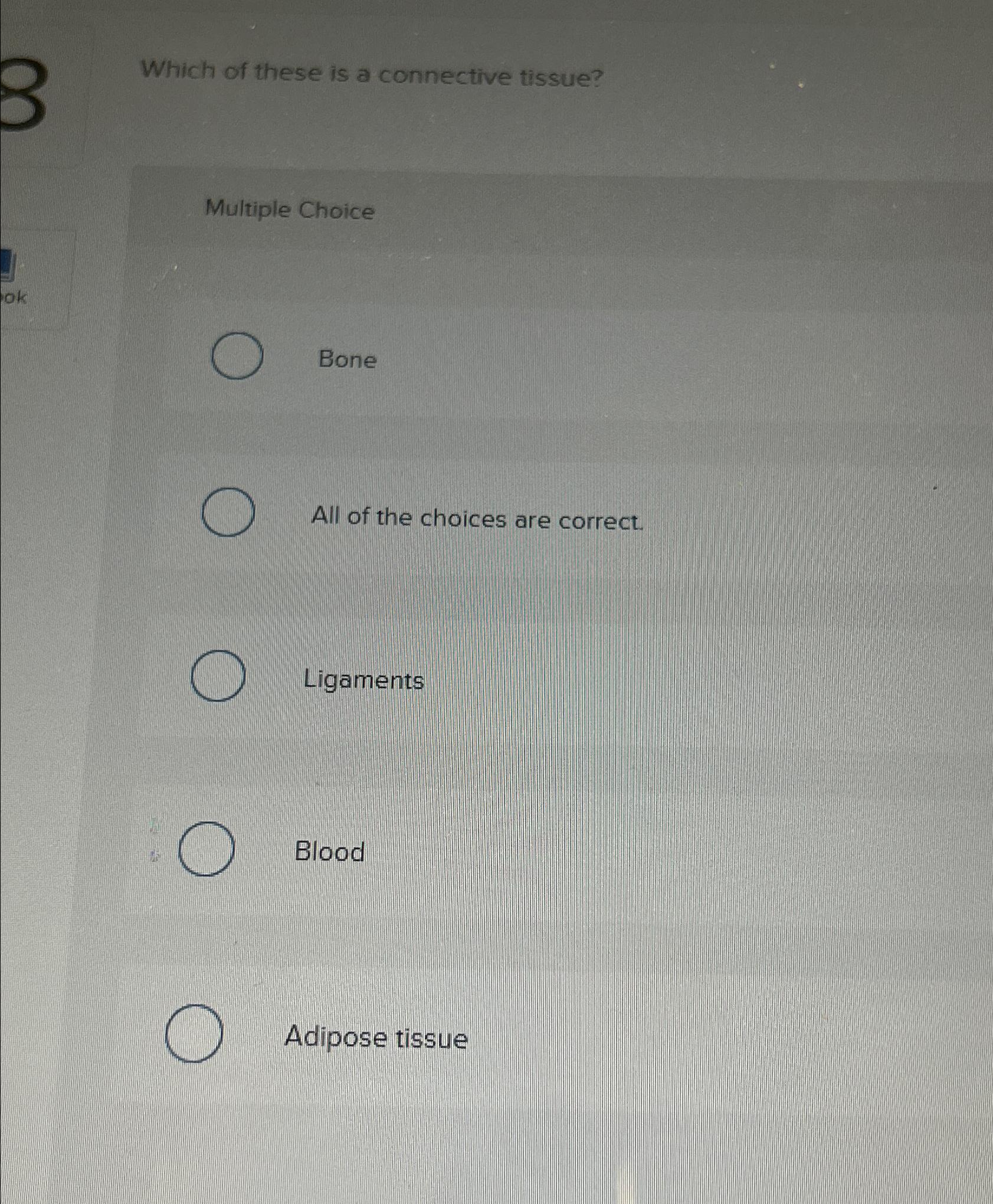 Solved Which of these is a connective tissue?Multiple | Chegg.com