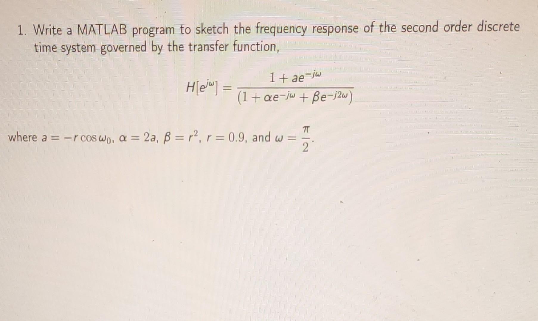 Solved 3. Use fft() and Hamming window function, hamming (), | Chegg.com