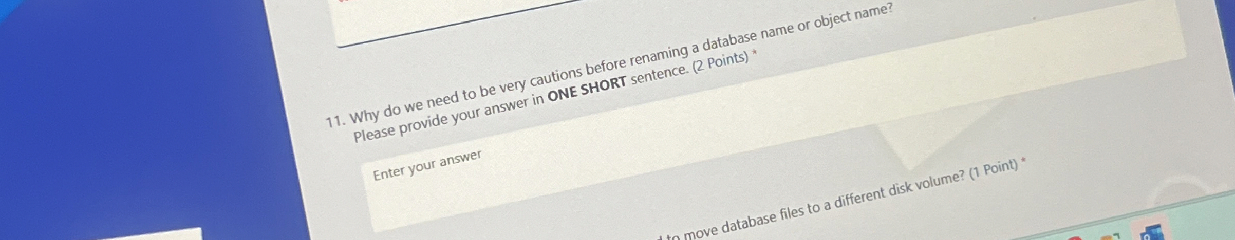 Solved Why do we need to be very cautions before renaming a | Chegg.com