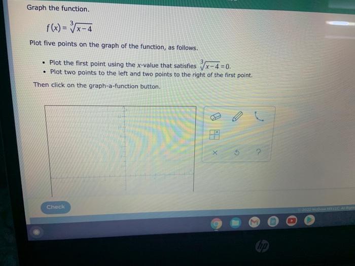 Solved Graph the function. f(x)=x-1 Plot four points on the | Chegg.com