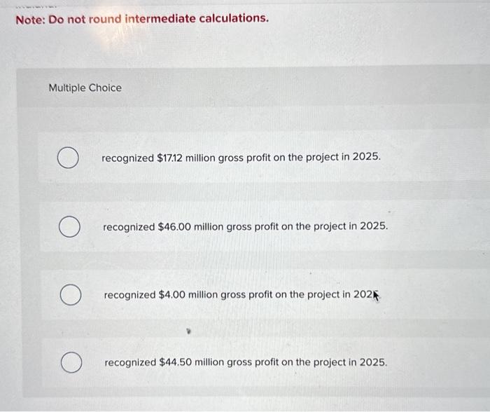 Solved Indiana Company began a construction project in 2024 | Chegg.com
