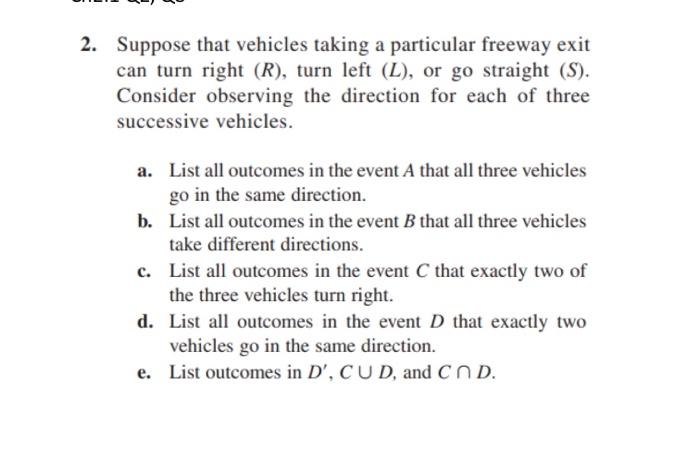 Solved Suppose that vehicles taking a particular freeway | Chegg.com