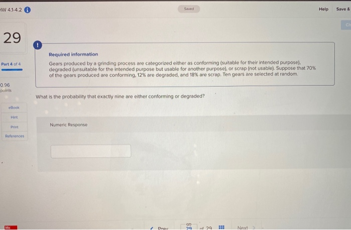 Solved W 4.1-4.2 Served Help Save & 29 ! Part 4 of 4 | Chegg.com