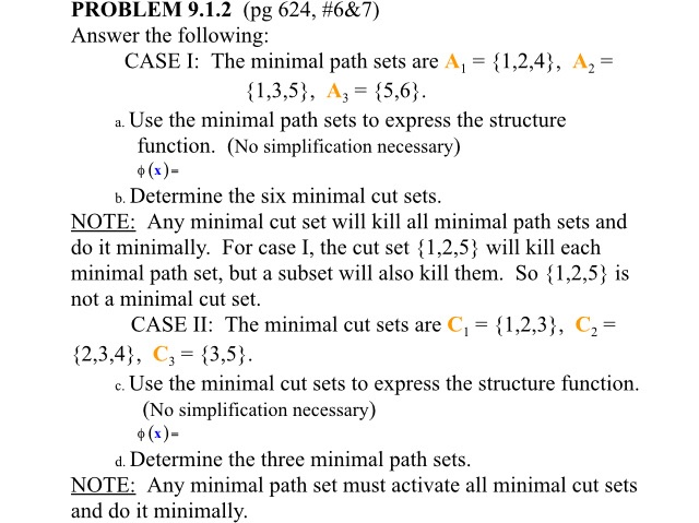 PROBLEM 9.1.2 (pg 624, #6&7) Answer the following: | Chegg.com