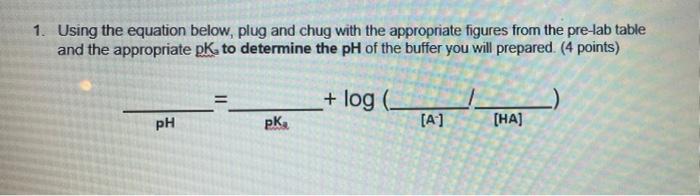 Solved Using the equation below, plug and chug with the | Chegg.com