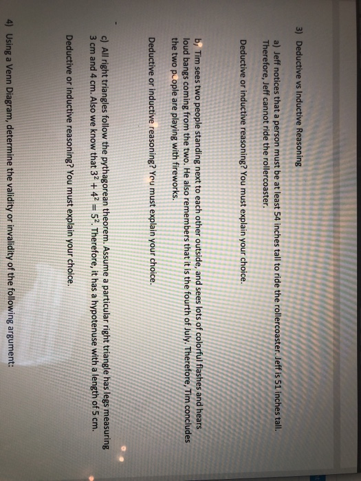 Inductive Reasoning Triangle