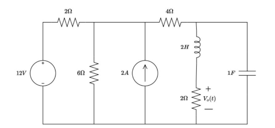 Solved Considering the circuit of Figure 1, find the | Chegg.com