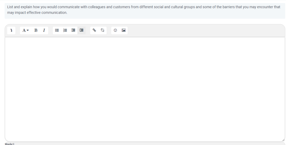 Solved List and explain how you would communicate with | Chegg.com