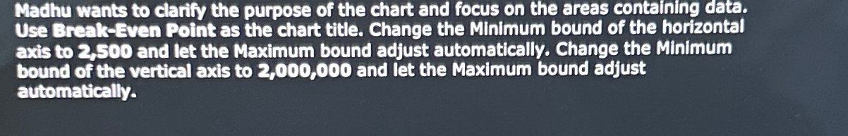 Solved Madhu wants to clarify the purpose of the chart and | Chegg.com